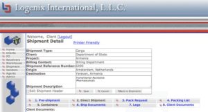Tracking - Logenix International